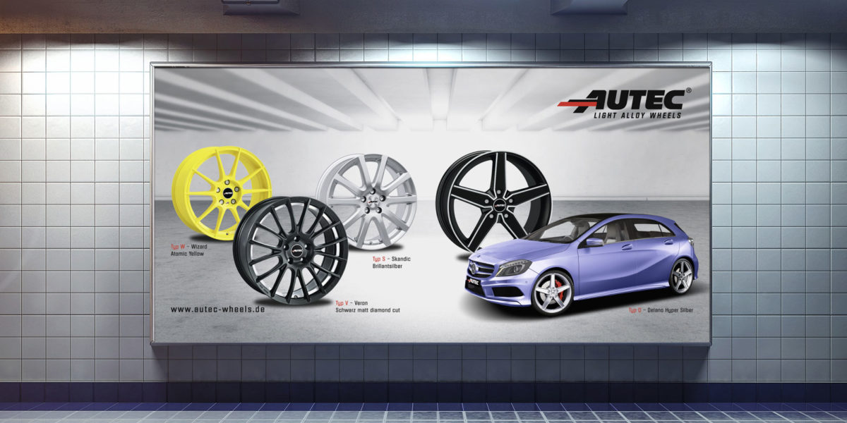 Corporate Design – Autec – Automotive Advertising – FACT Werbeagentur