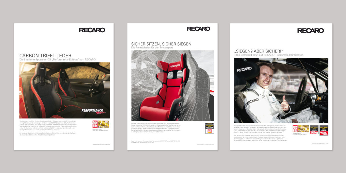 The connection between man and machine – RECARO Automotive Seating ...