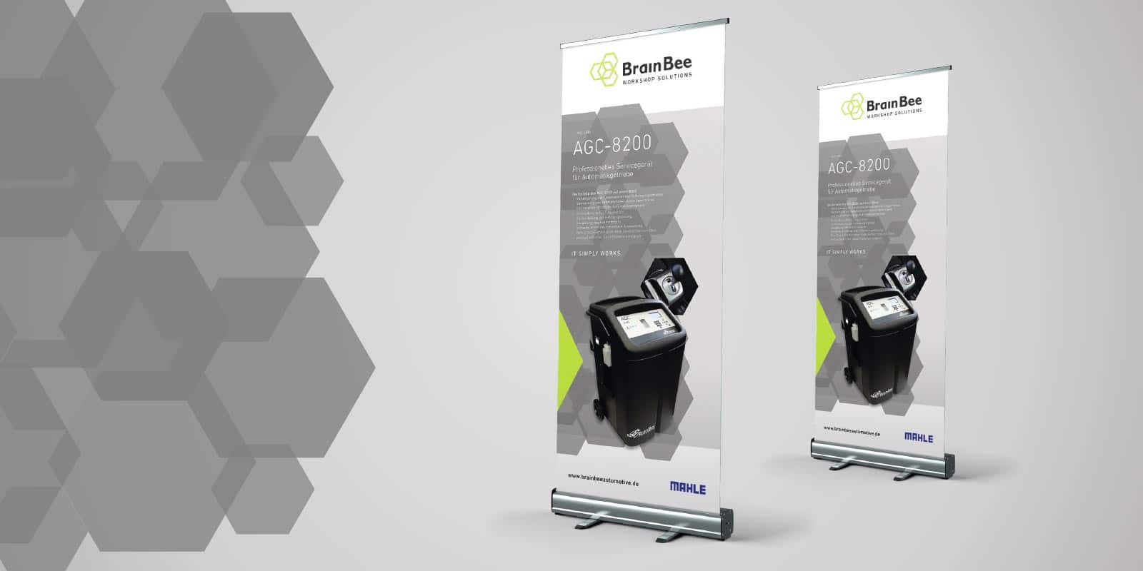 MAHLE – BRAIN BEE Roll Up – Automotive Advertising – FACT Werbeagentur