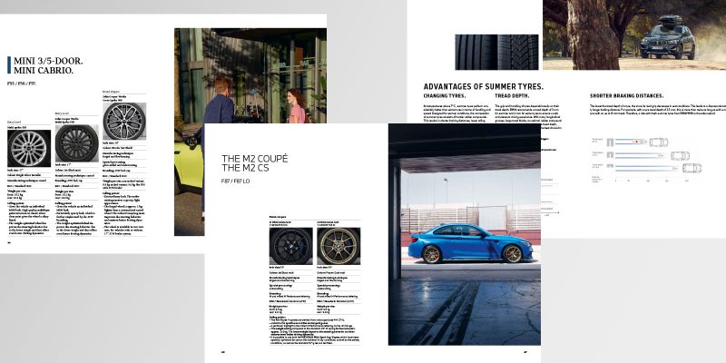 BMW Group – Brochure design – Automotive Advertising – FACT Werbeagentur